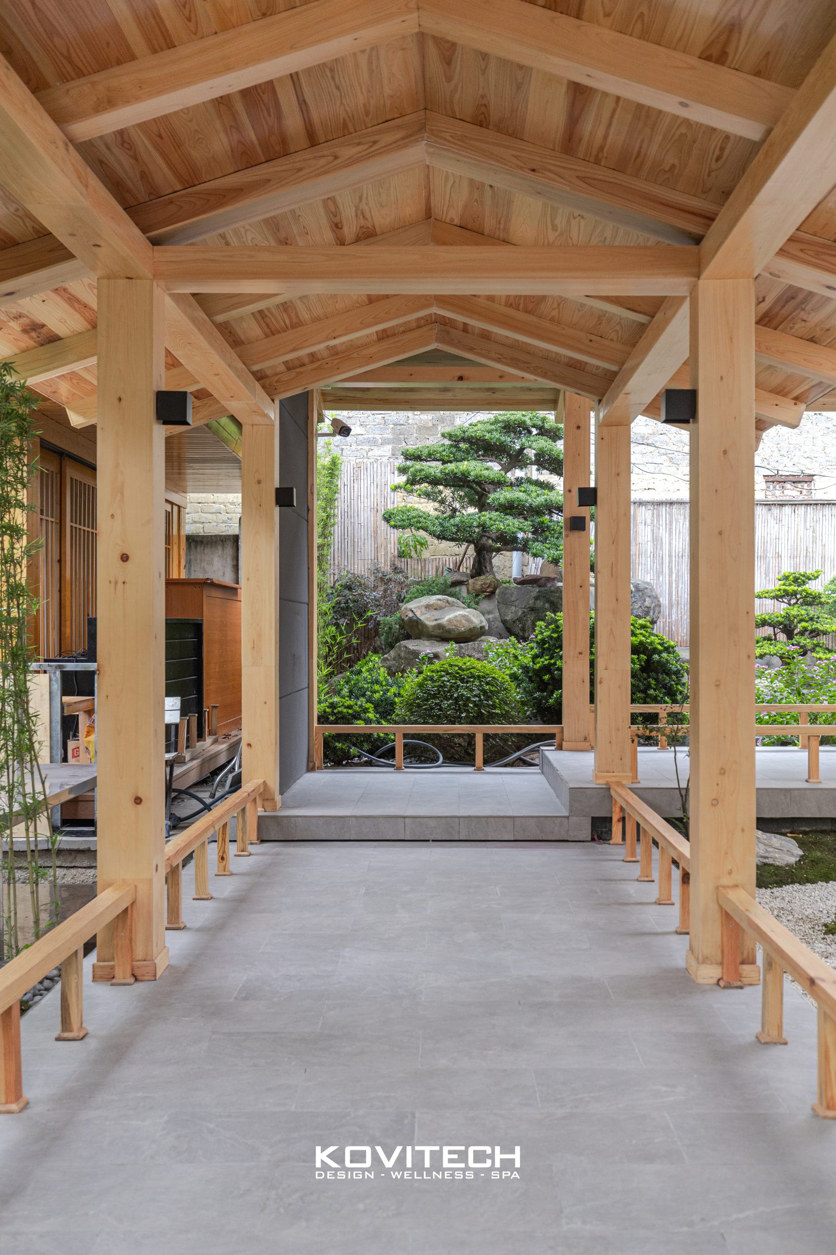 Kovitech thiết kế công nghệ và thi công tổ hợp Neo garden Onsen